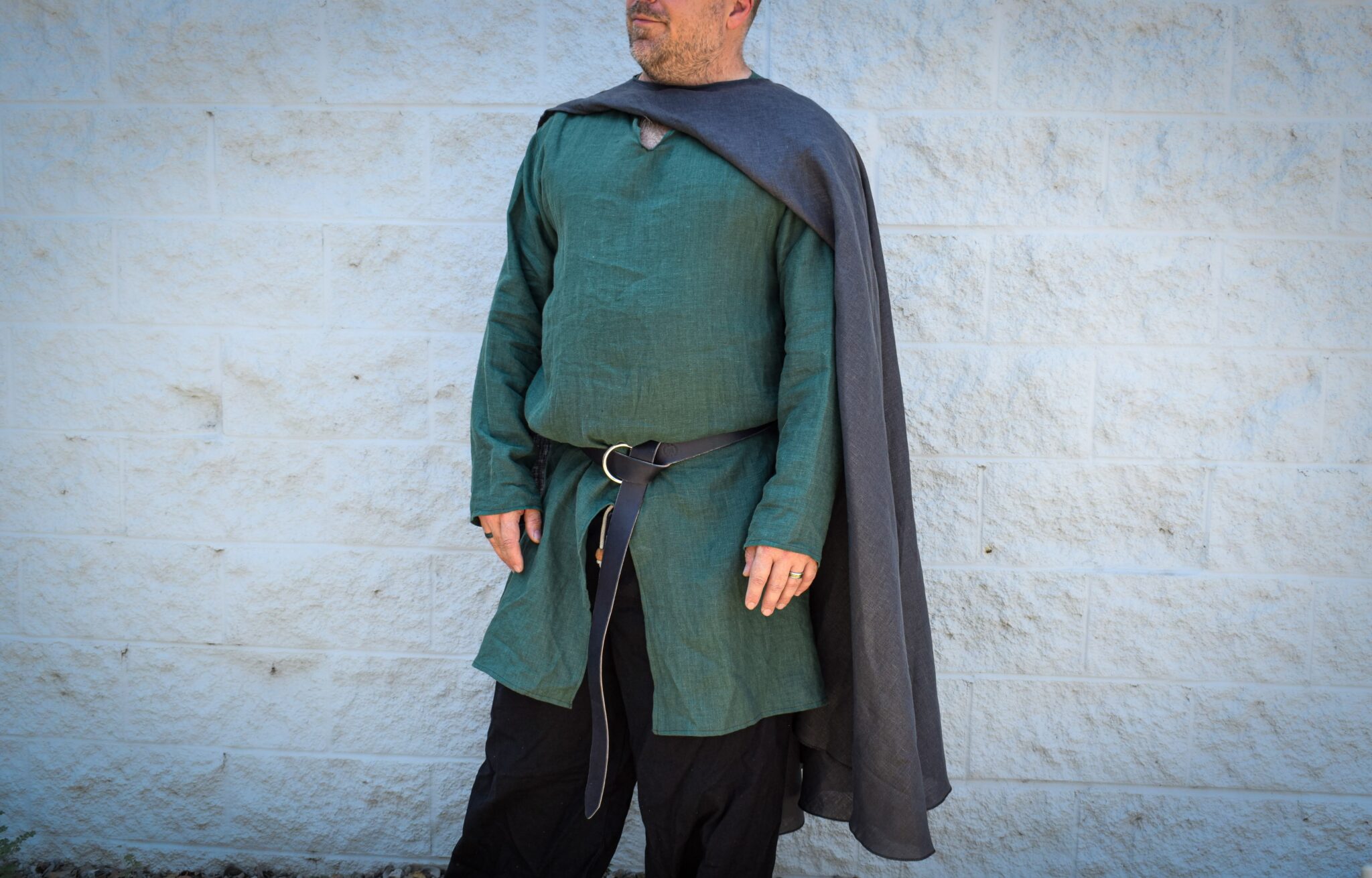 Linen Bocksten Cloak – Grommet's Leathercraft