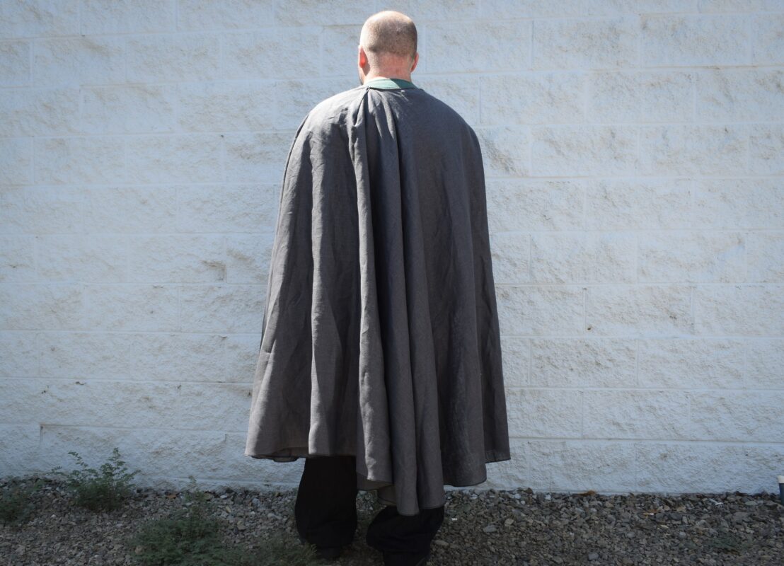 Linen Bocksten Cloak – Grommet's Leathercraft