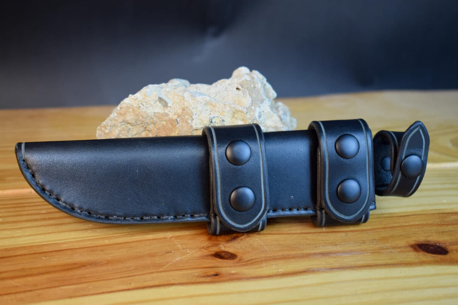 Handmade Leather Sheath for the Kabar Fighter – Grommet's Leathercraft